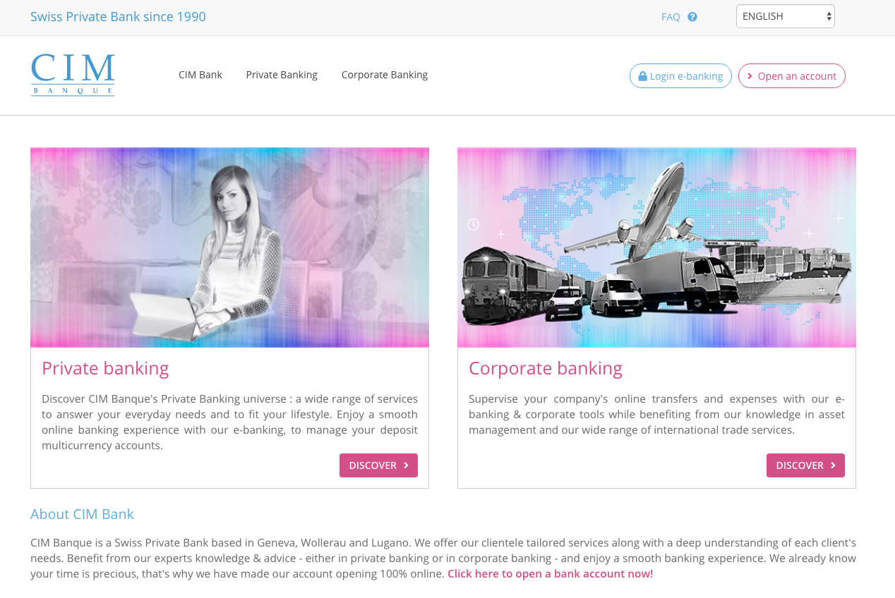 2025 年个人 | 瑞士 CIM 银行（CIM Banque）远程开户指南及利弊分析 - 旺旺来富