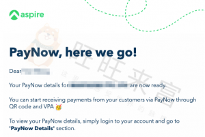 2026 年 | 新加坡 Aspire 银行商业账户开户指南 - 旺旺来富